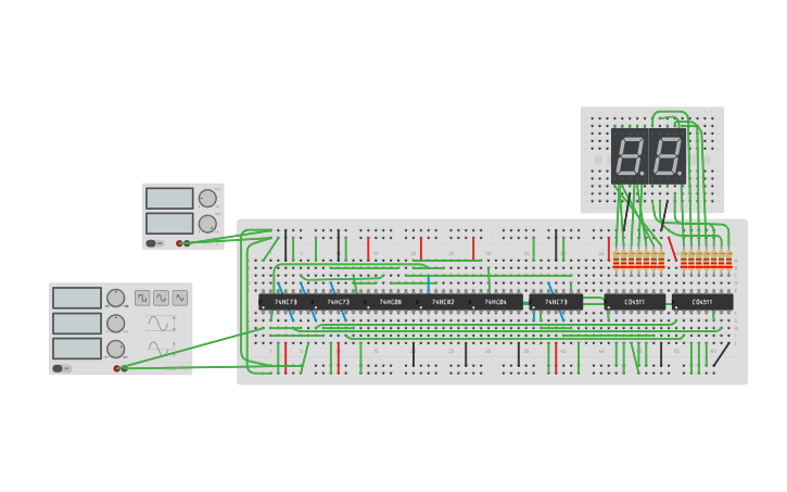 Circuit design Horas - Tinkercad