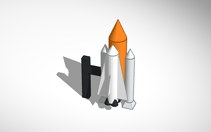 3D design Spaceship - Tinkercad