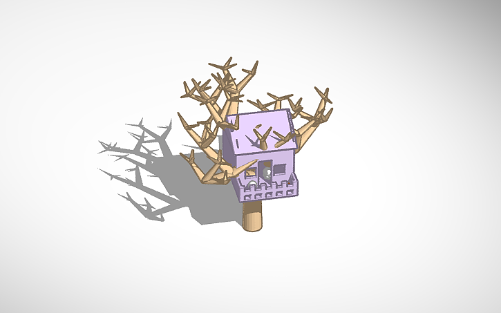 3D design //Tree House// | Tinkercad