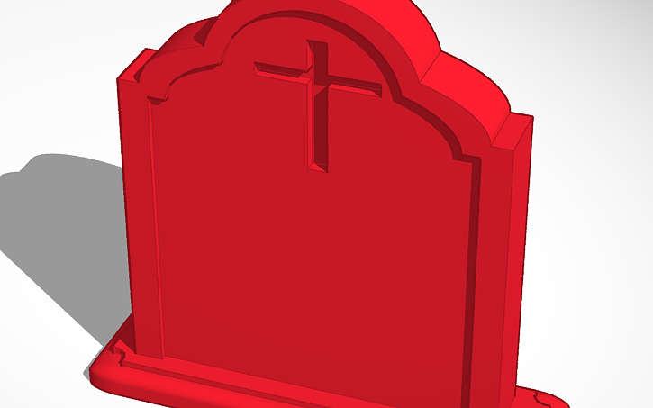 3D design Lápida 3 | Tinkercad