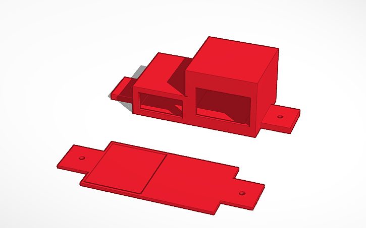 3D design Switch holder | Tinkercad