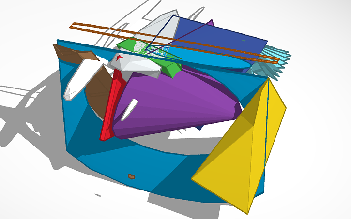 3D design Pixa | Tinkercad