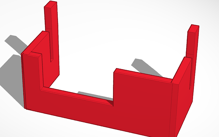 3D design support_servo - Tinkercad