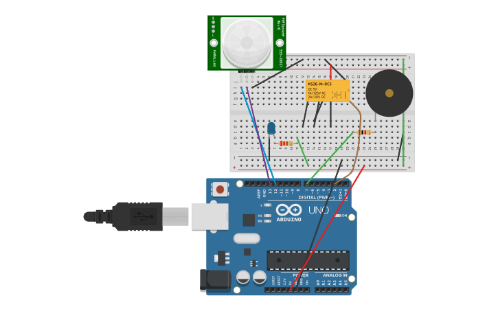 Circuit design Actividad2-buzzer | Tinkercad