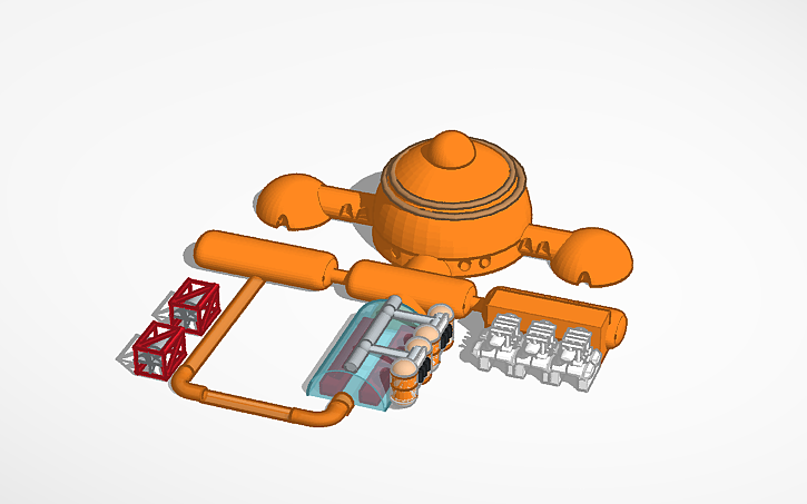 3D design My super ultra fabric - Tinkercad