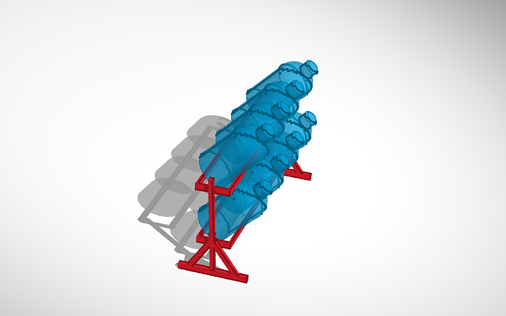 3D design water jug storage | Tinkercad