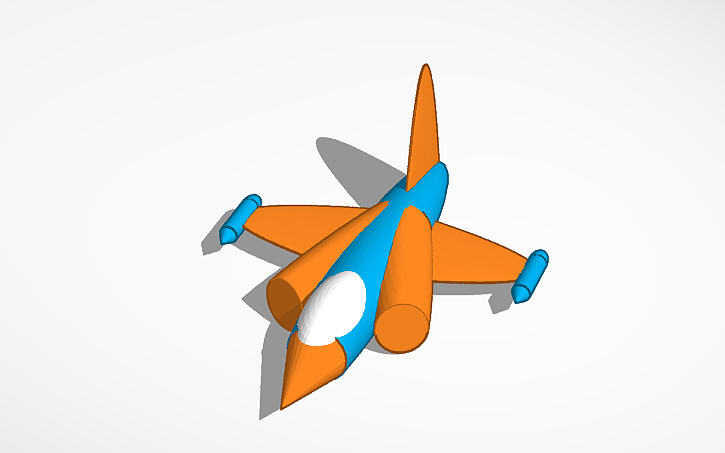 3d Design Jet Tinkercad