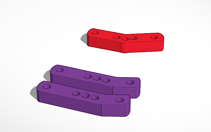 3D design 3d models of vex components - Tinkercad