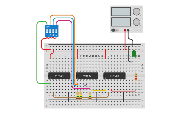 Circuit design Elevador - Tinkercad