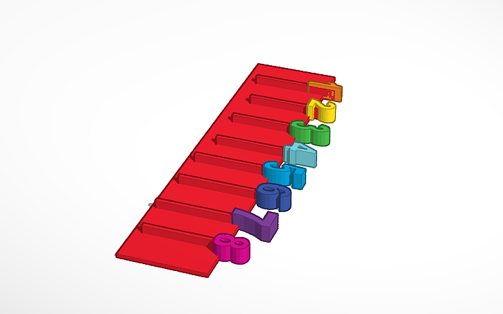 3d Design Ruler Tinkercad