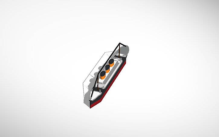 3D design RMS Oceanic - Tinkercad