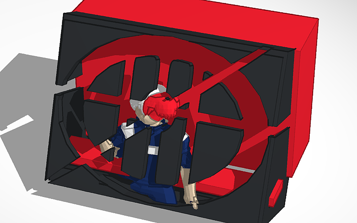 3D design anime guy logo | Tinkercad