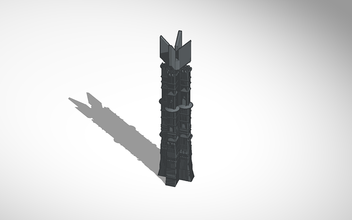 3D design Orthanc - Tinkercad