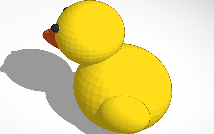 3D design Mr. duck | Tinkercad