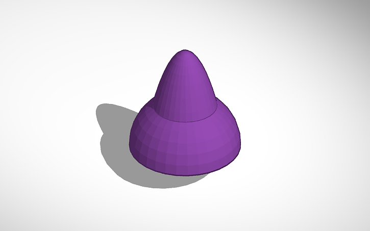 3D design spinning top - Tinkercad