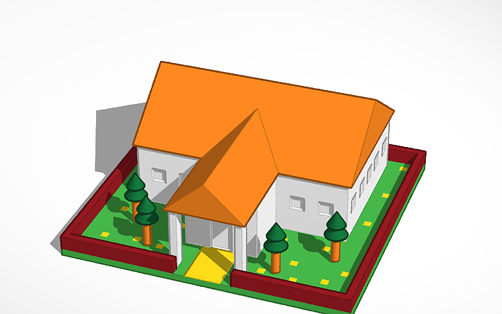 3d Design House Tinkercad