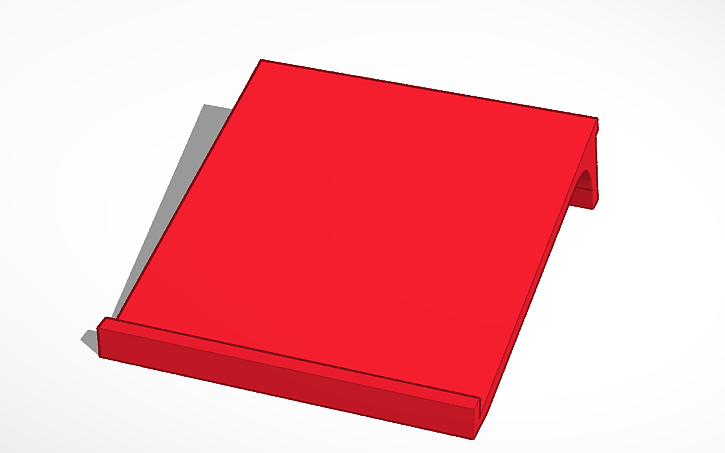 3D design Angled Stand - Tinkercad