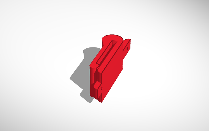 3D design clip - Tinkercad