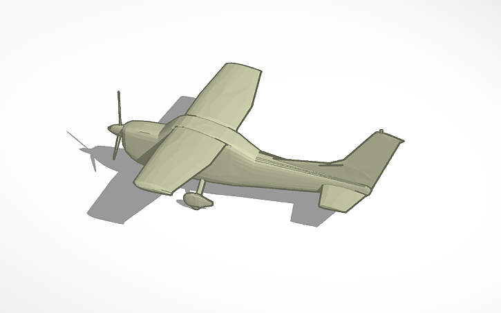 3D design Cessna - Tinkercad