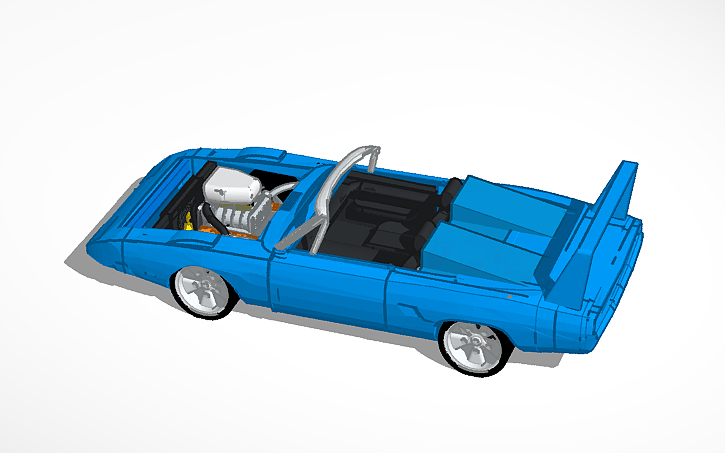 3D design custom superbird - Tinkercad