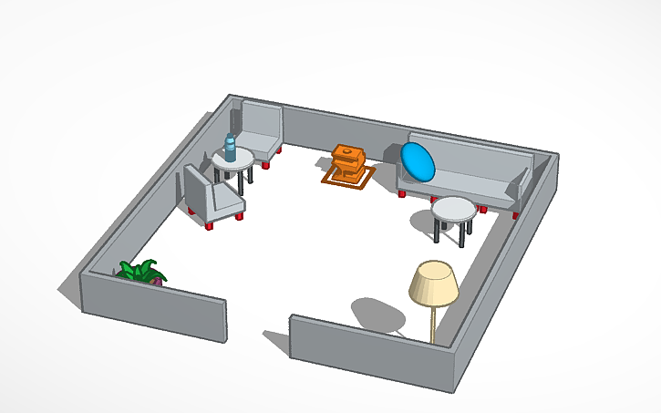 3d Design Office Floor Plan Quiz Tinkercad