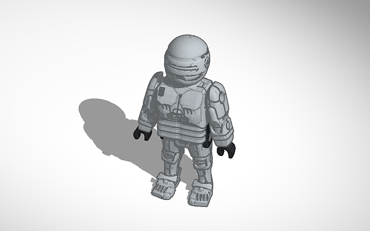 3D design Playmobil Robocop | Tinkercad