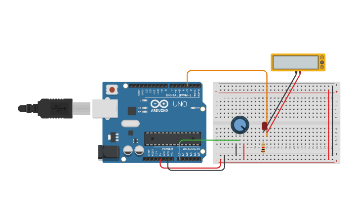 Circuit Design Analog Inputs Tinkercad 6592
