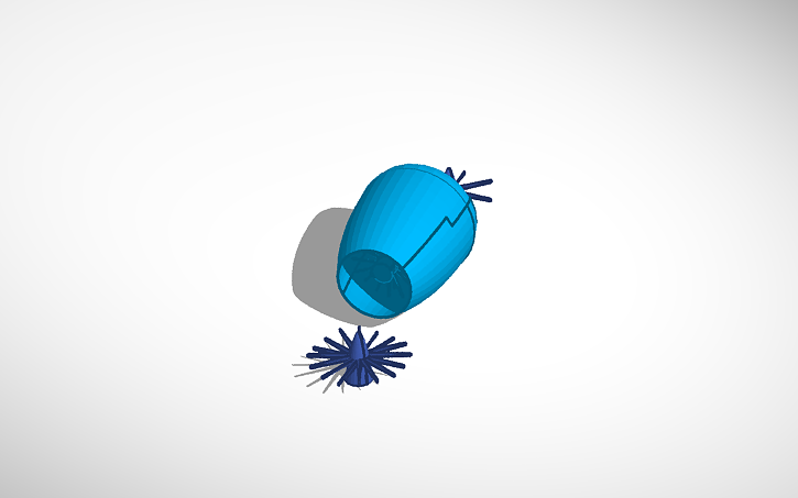 3D design Jet Engine Printable - Tinkercad