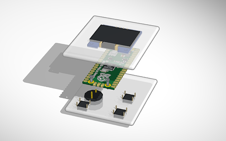 3d Design Raspberry Pi Pico Tinkercad