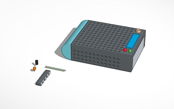 3D design Typical Power Supply - Tinkercad
