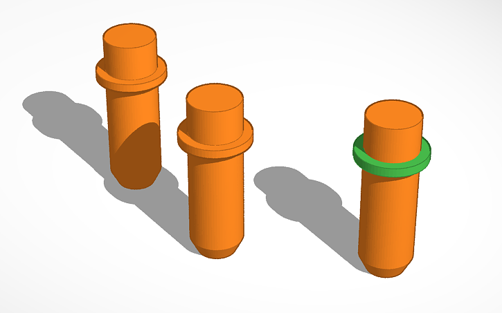 3D design Vinyl Cutter Blade Housing - Tinkercad