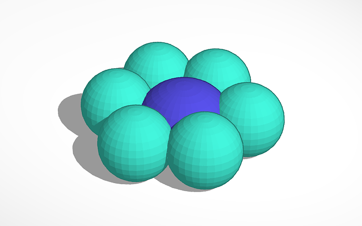 3d Design Sphere Flower Tinkercad