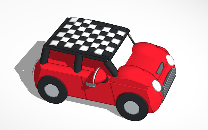 3D design Copy of Mini Cooper (WIP) | Tinkercad