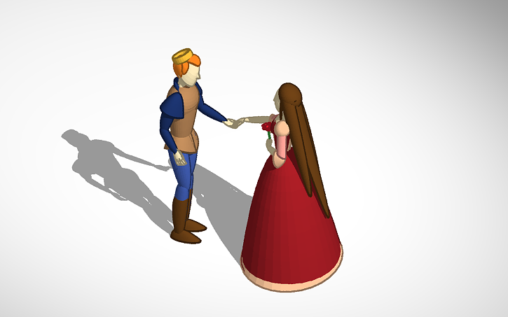 3D design Prince charming - Tinkercad