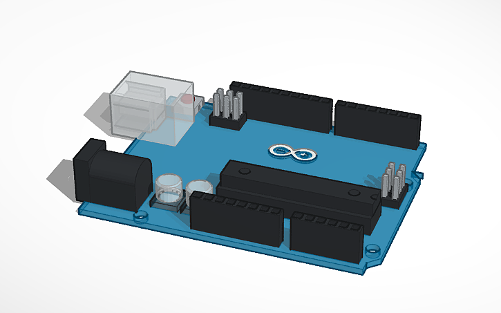 3d Design Arduino Uno Tinkercad