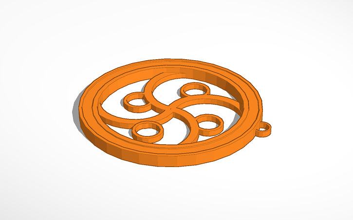 3D design Necklace - Tinkercad