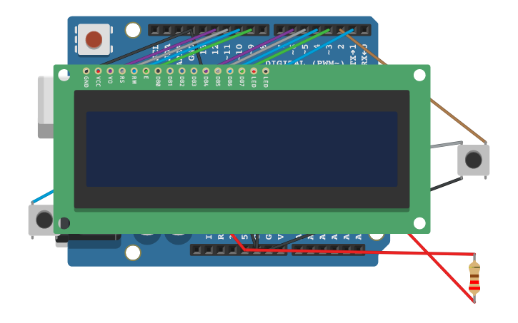 Circuit design Andrea Vilas Ortega TALLER 5 - Tinkercad