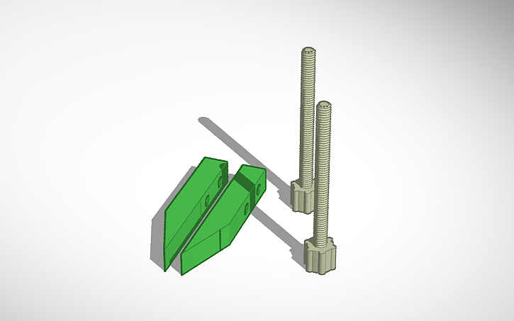 3D design Hand Screw - Tinkercad