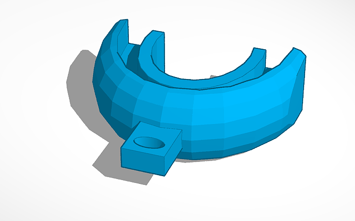 3D design Mouth guard - Tinkercad