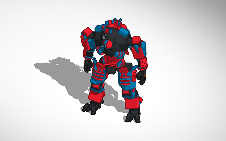 3D design NEXUS MECH-X4 - Tinkercad