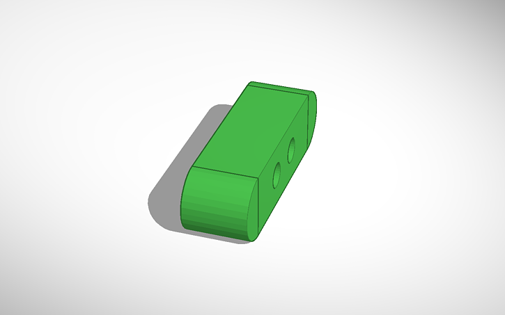 3D design Lesson: Duffel #button result - Tinkercad