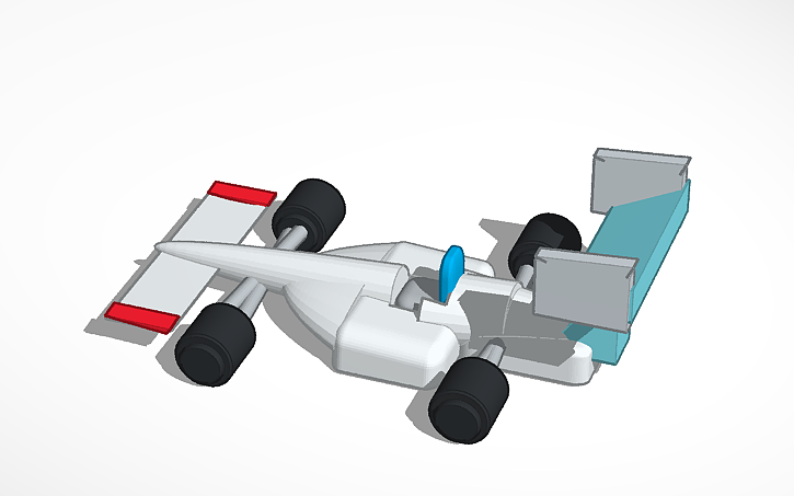 3D design F1 Racing Car By Riyanshi - Tinkercad