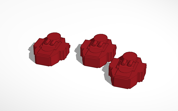 3D design Hammerhead support fighters (loyalists) - Tinkercad