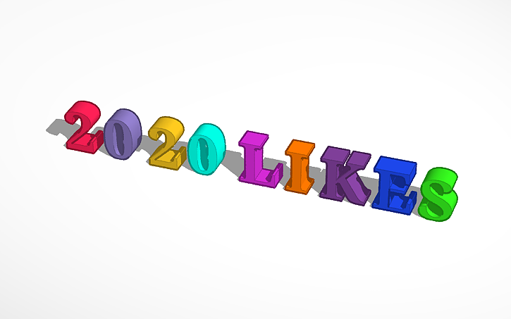 3D design THANKS YOU | Tinkercad