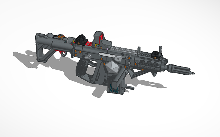 3D design arma - Tinkercad