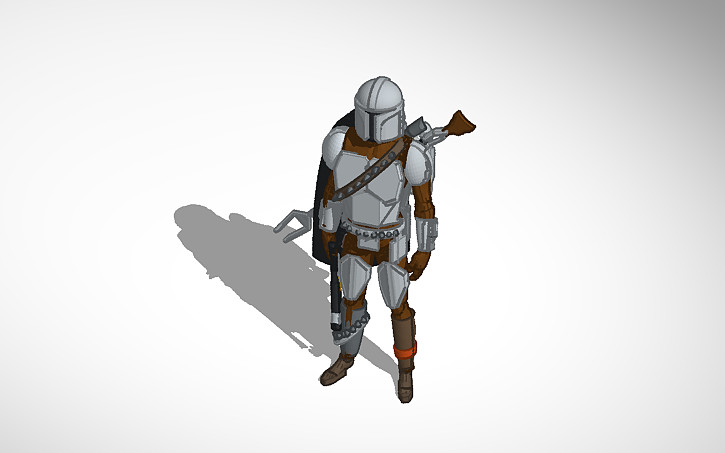 3D design Mandalorian (Din Djarin) Beskar Armor V2 - Tinkercad