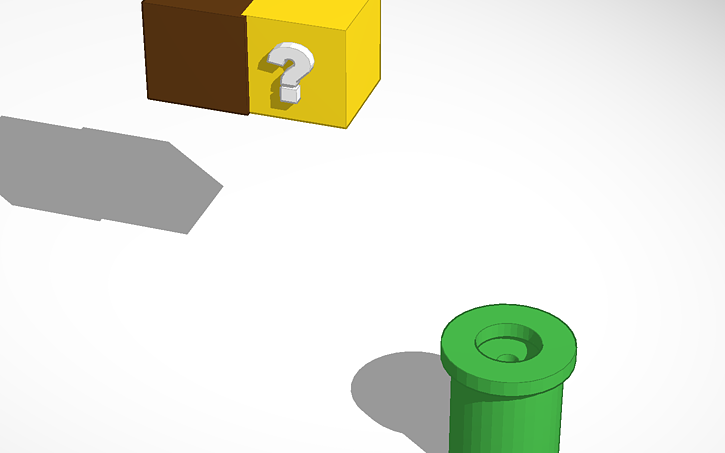 3D design Super Mario Bros. | Tinkercad