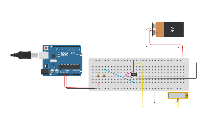 Circuit design Virtual Ground Circuit - Tinkercad