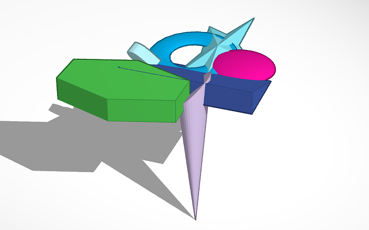 3d Design Abstract Art 🖼 Tinkercad