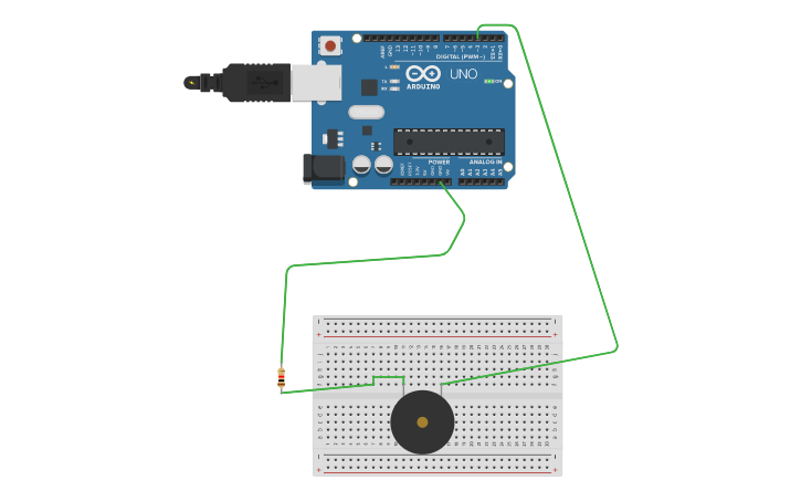 Circuit design super mario bros theme 1-1 and 1-2 (NES) - Tinkercad